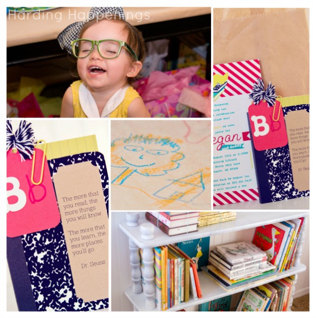 A Bookworm Birthday Party - A Night Owl Blog