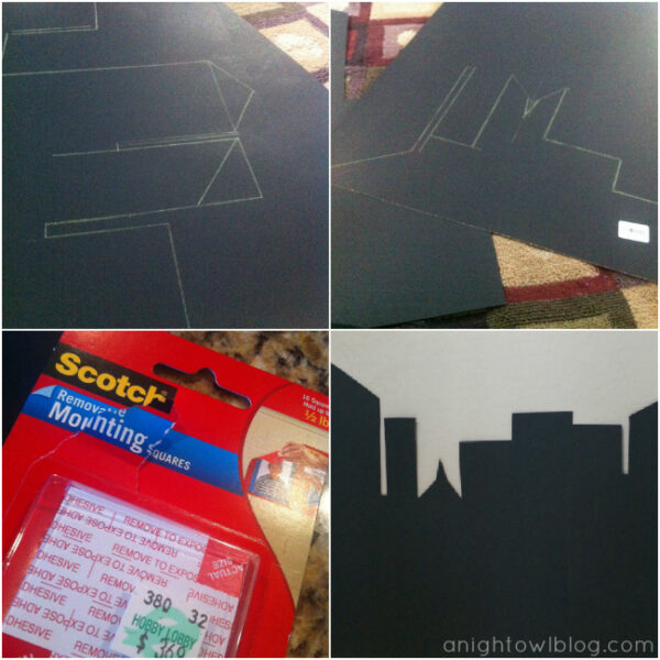 DIY Superhero Backdrop - A Night Owl Blog