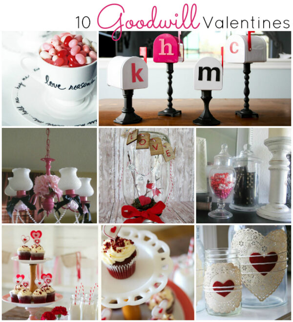 10 Goodwill Valentines Projects - A Night Owl Blog