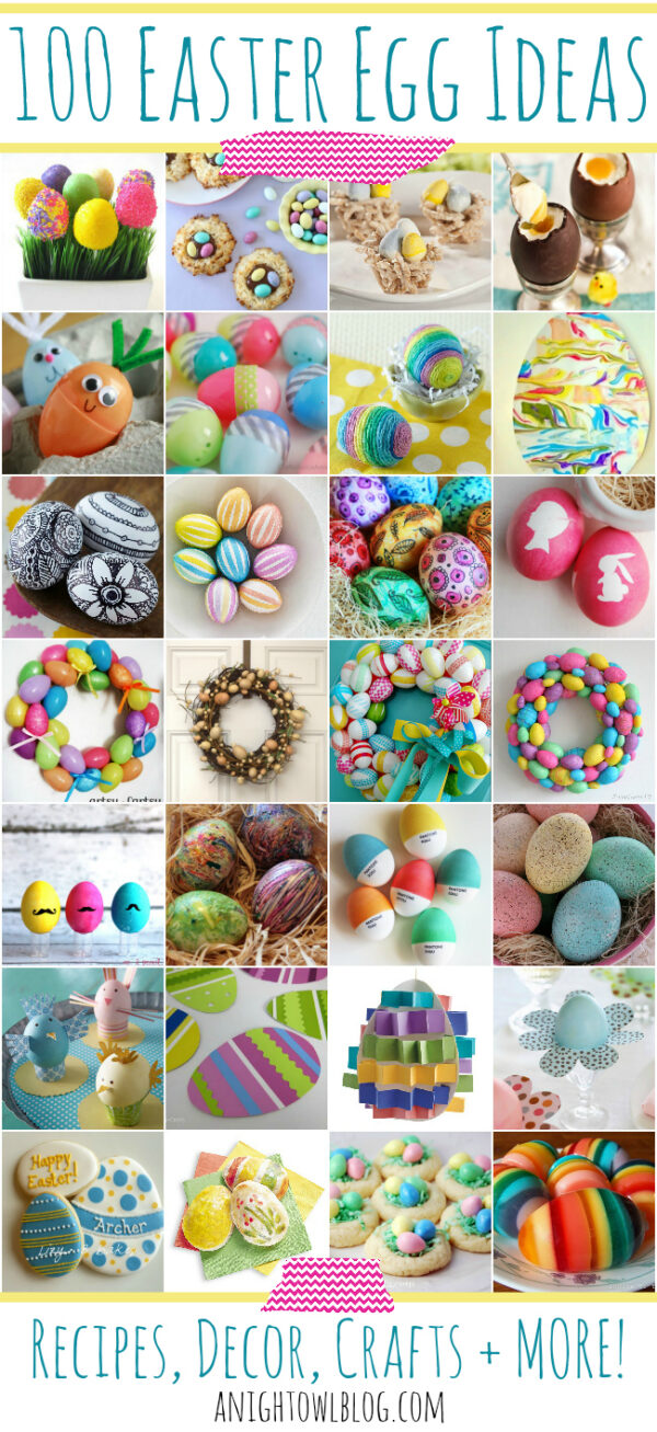 100 Easter Egg Ideas - A Night Owl Blog