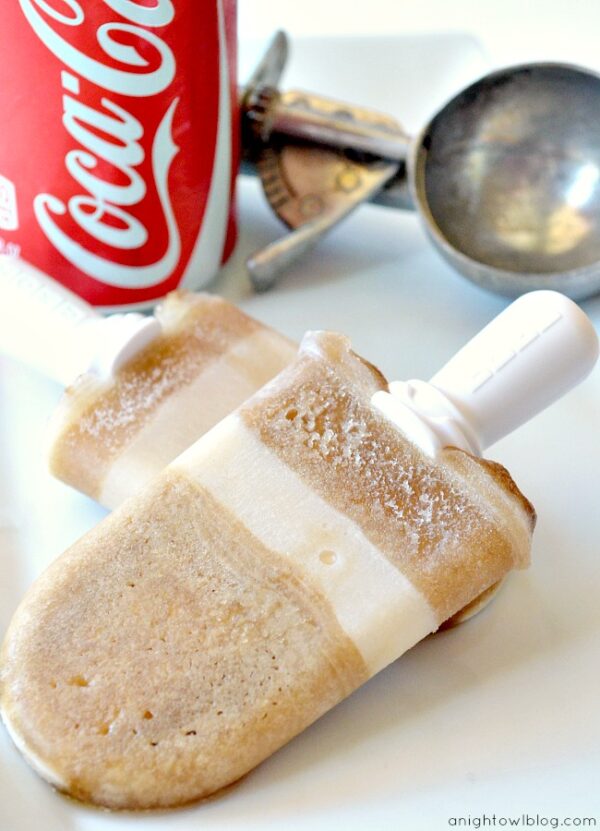 Coke Float Popsicles - A Night Owl Blog