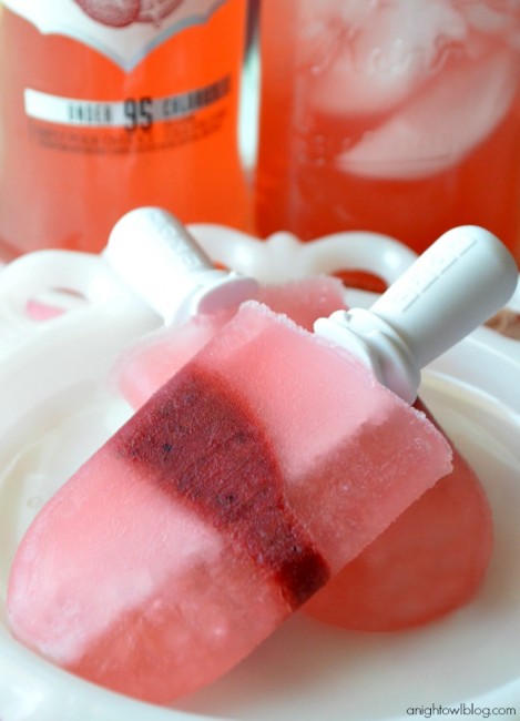 Strawberry Daiquiri Popsicles - A Night Owl Blog