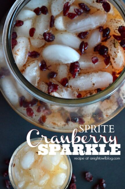 Sprite Cranberry Sparkle - A Night Owl Blog