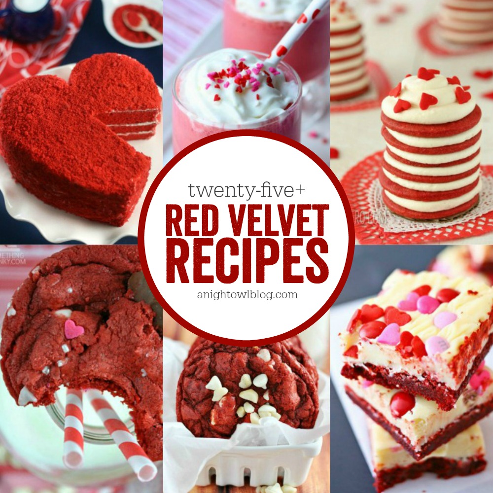 25+ Red Velvet Recipes - A Night Owl Blog