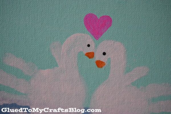 Swan Handprint Craft - A Night Owl Blog