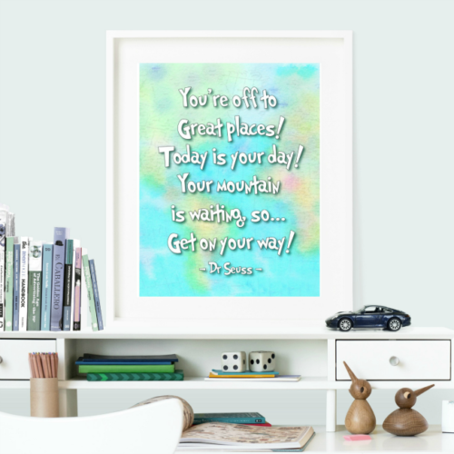 Oh the Places You’ll Go Dr. Seuss Printables - A Night Owl Blog