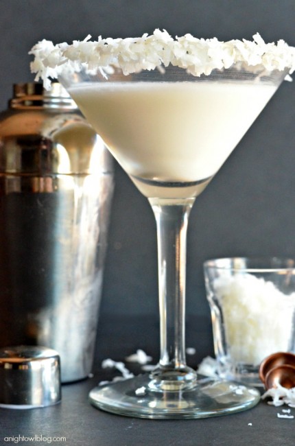 Coconut Cream Martini - A Night Owl Blog