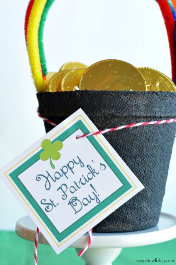 Pot of Gold St. Patrick’s Day Gifts - A Night Owl Blog