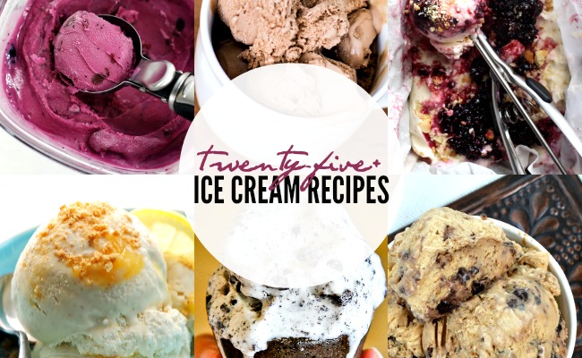 25+ Homemade Ice Cream Recipes - A Night Owl Blog