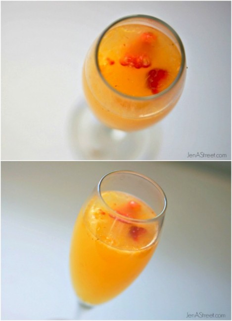 Mimosa Spritzer - A Night Owl Blog