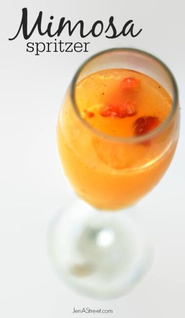 Mimosa Spritzer - A Night Owl Blog