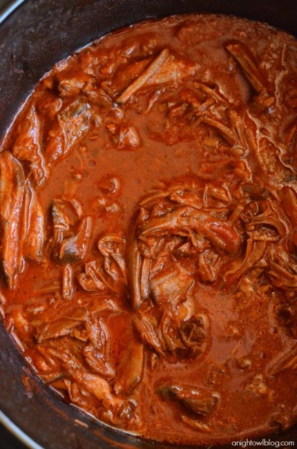 Slow Cooker Red Chili Beef - A Night Owl Blog