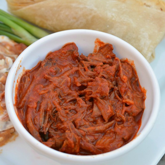 Slow Cooker Red Chili Beef - A Night Owl Blog