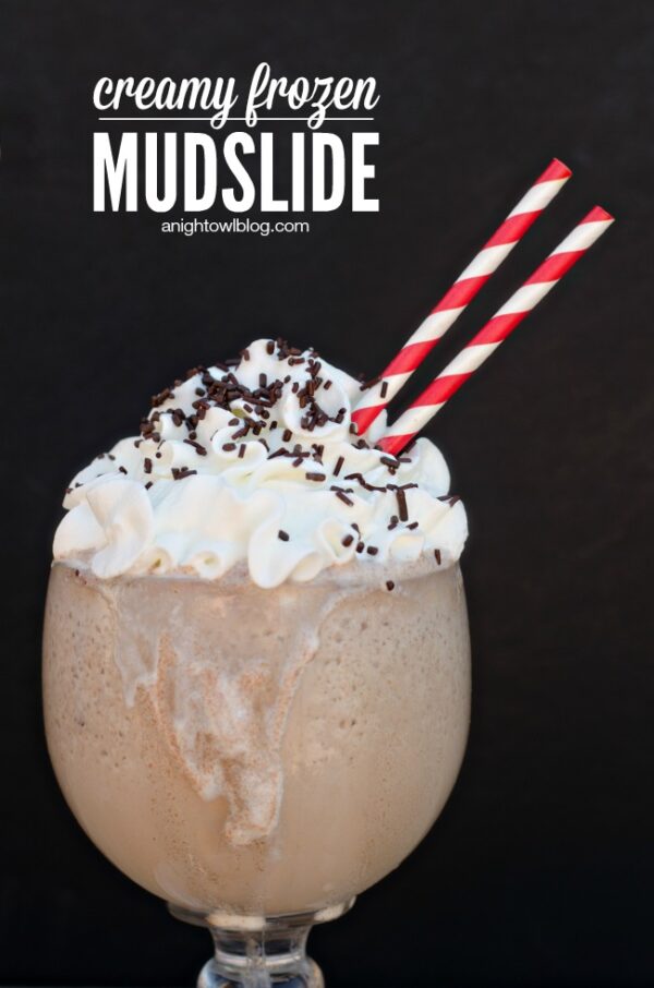 Creamy Frozen Mudslide - A Night Owl Blog