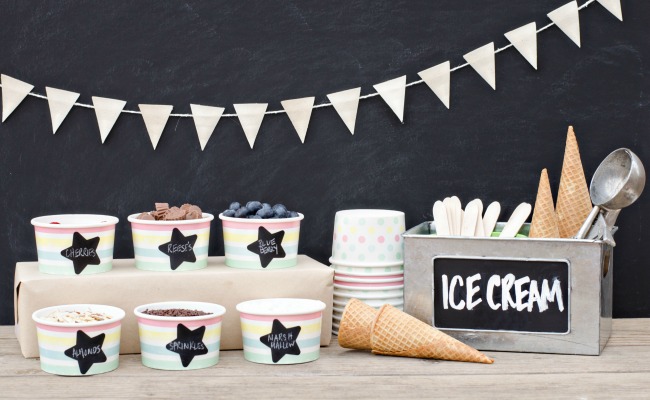 Quick and Easy Ice Cream Bar - A Night Owl Blog