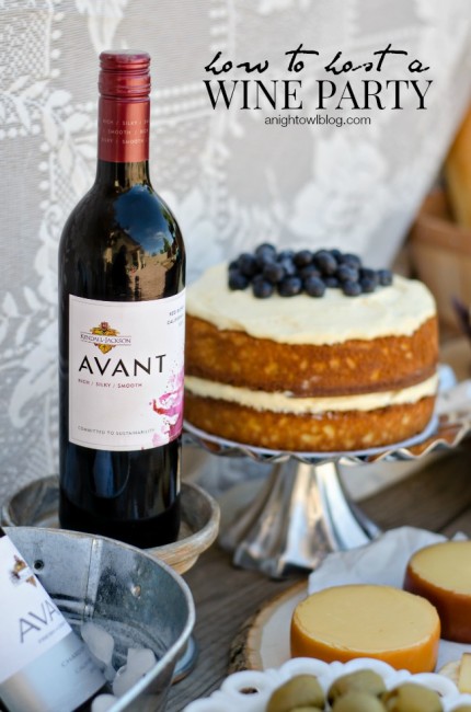 How to Host a Wine Party | Wine Party Ideas - A Night Owl Blog