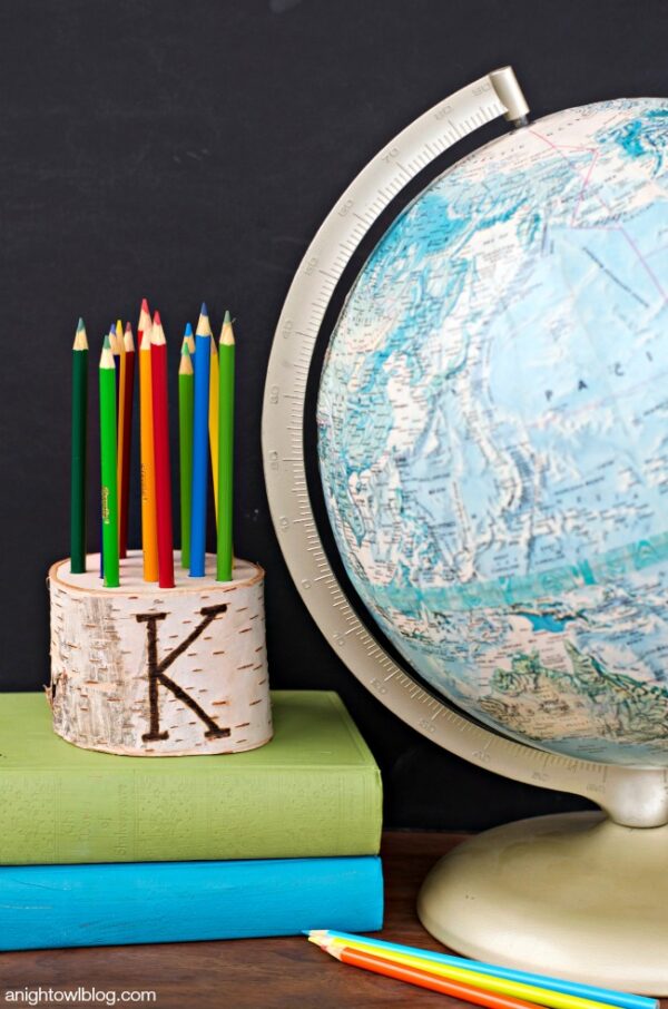 Diy Pencil Holder Teacher Gift A Night Owl Blog