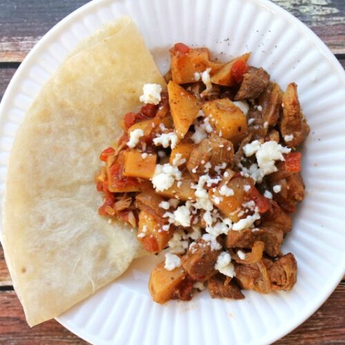 Salsa Verde Pork Pockets - A Night Owl Blog