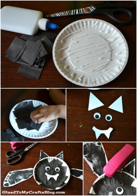 Halloween Bat Kids Craft - A Night Owl Blog