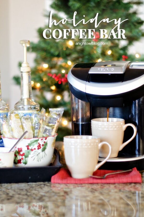 Holiday Coffee Bar - A Night Owl Blog