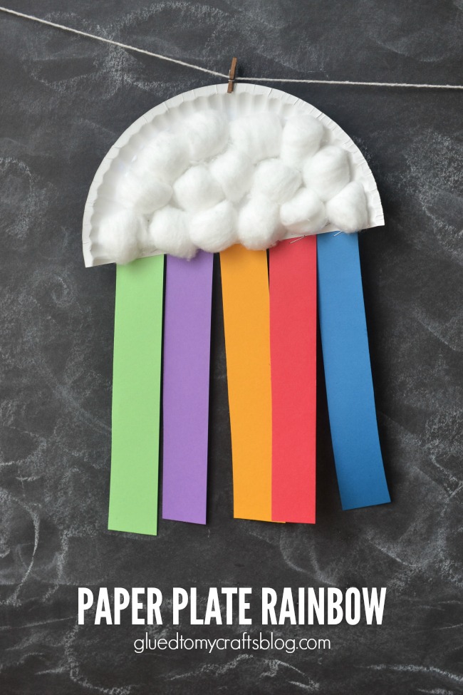 Paper Plate Rainbow Kid Craft A Night Owl Blog Paper Plate Rainbow Kid Craft A Night Owl Blog