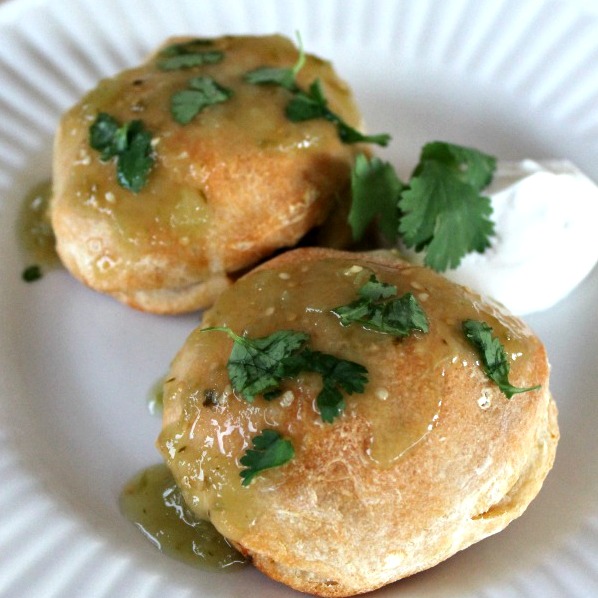 Salsa Verde Pork Pockets - A Night Owl Blog
