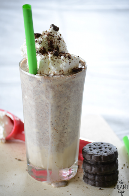 Thin Mint Milkshake - A Night Owl Blog