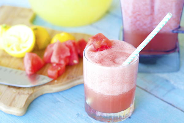 Watermelon Lemonade Cooler - A Night Owl Blog