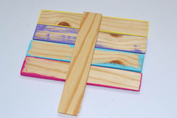 Wood Shim Welcome Sign - A Night Owl Blog