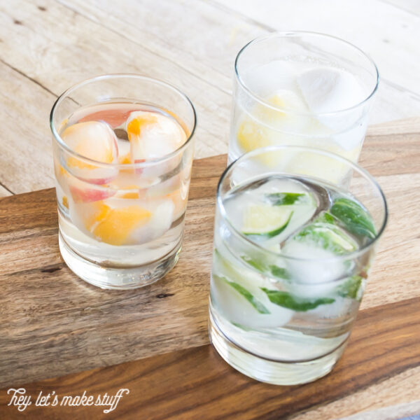 Faux Cocktail Ice Cubes - A Night Owl Blog