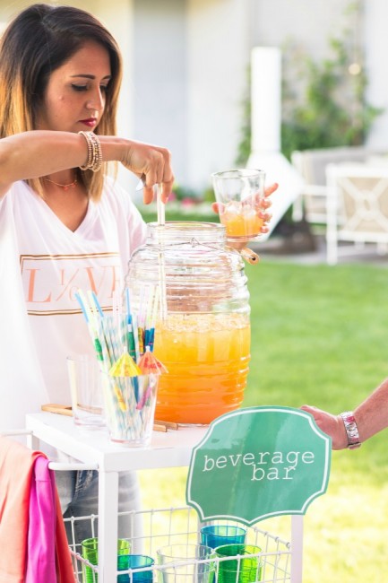 Beverage Bar Ideas and Recipes - A Night Owl Blog