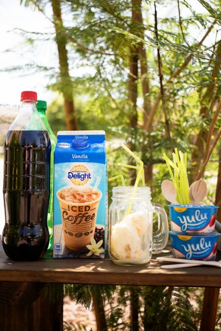 Easy Ice Cream Float Bar - A Night Owl Blog