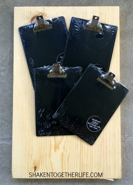 Clipboard Photo Display - A Night Owl Blog