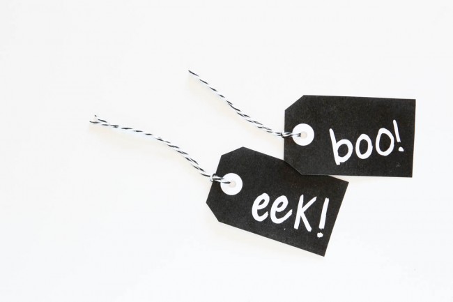 Boo Eek Halloween Gift Tags - A Night Owl Blog