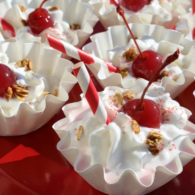 Very Cherry Parfaits - A Night Owl Blog