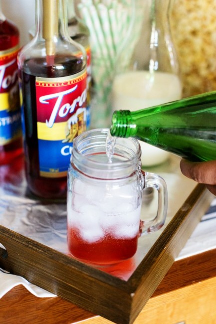 Torani Italian Soda Bar - A Night Owl Blog