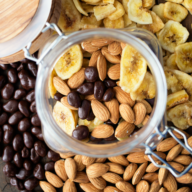 Chunky Monkey Snack Mix - A Night Owl Blog