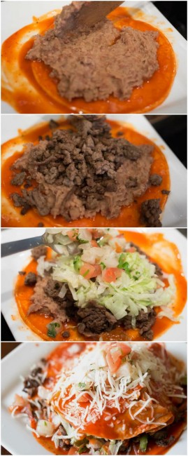 Sonoran Stacked Tacos - A Night Owl Blog