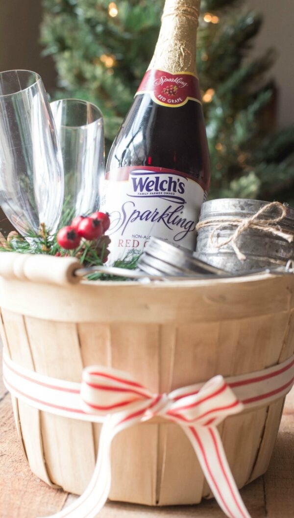 Sparkling Gift Basket Ideas - A Night Owl Blog