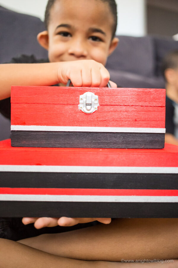 DIY Kids Toolbox Toy Box - A Night Owl Blog