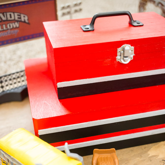 DIY Kids Toolbox Toy Box - A Night Owl Blog