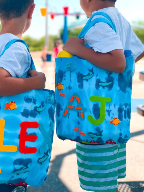 DIY Pool Totes - A Night Owl Blog