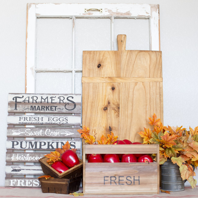 Easy Fall Vignette Decor Ideas - A Night Owl Blog