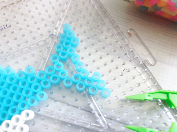 Shark Perler Bead Pattern | Shark Keychains - A Night Owl Blog