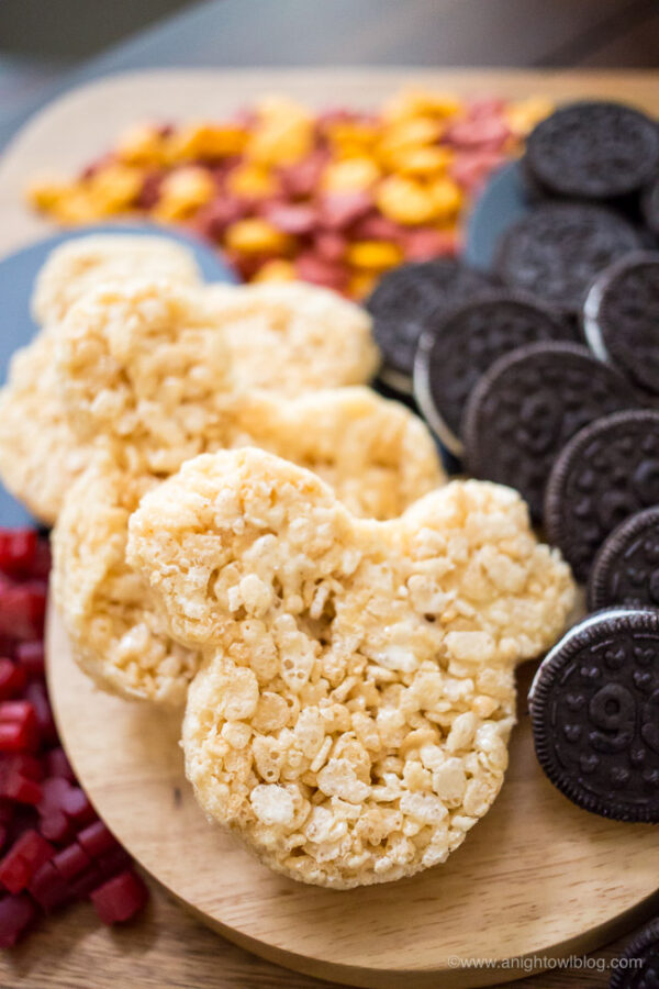 Mickey Mouse Themed Snack Board - A Night Owl Blog