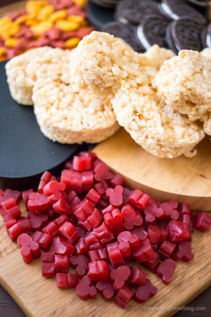 Mickey Mouse Themed Snack Board - A Night Owl Blog
