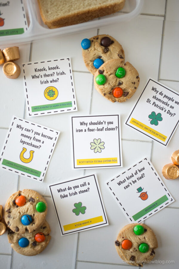 St. Patrick’s Day Lunch Box Jokes - A Night Owl Blog