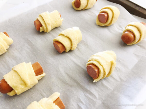 Everything Bagel Hot Dog Bites - A Night Owl Blog