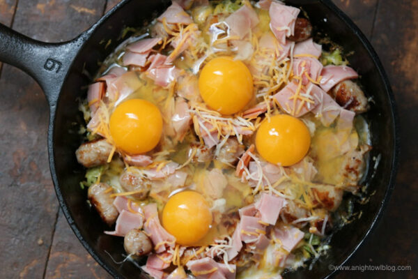 Cowboy Breakfast Skillet - A Night Owl Blog