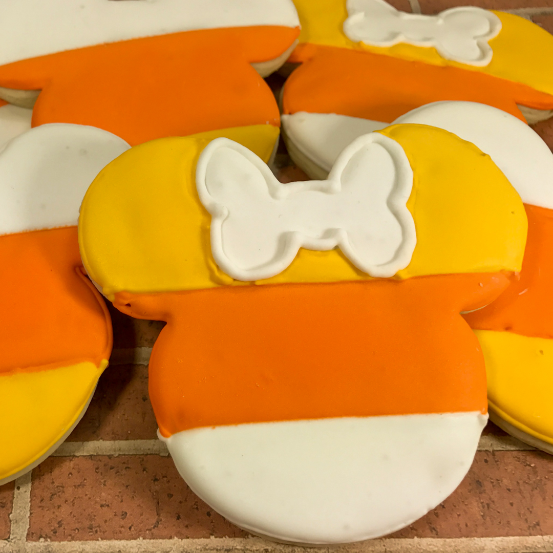 Mickey Candy Corn Sugar Cookies - A Night Owl Blog